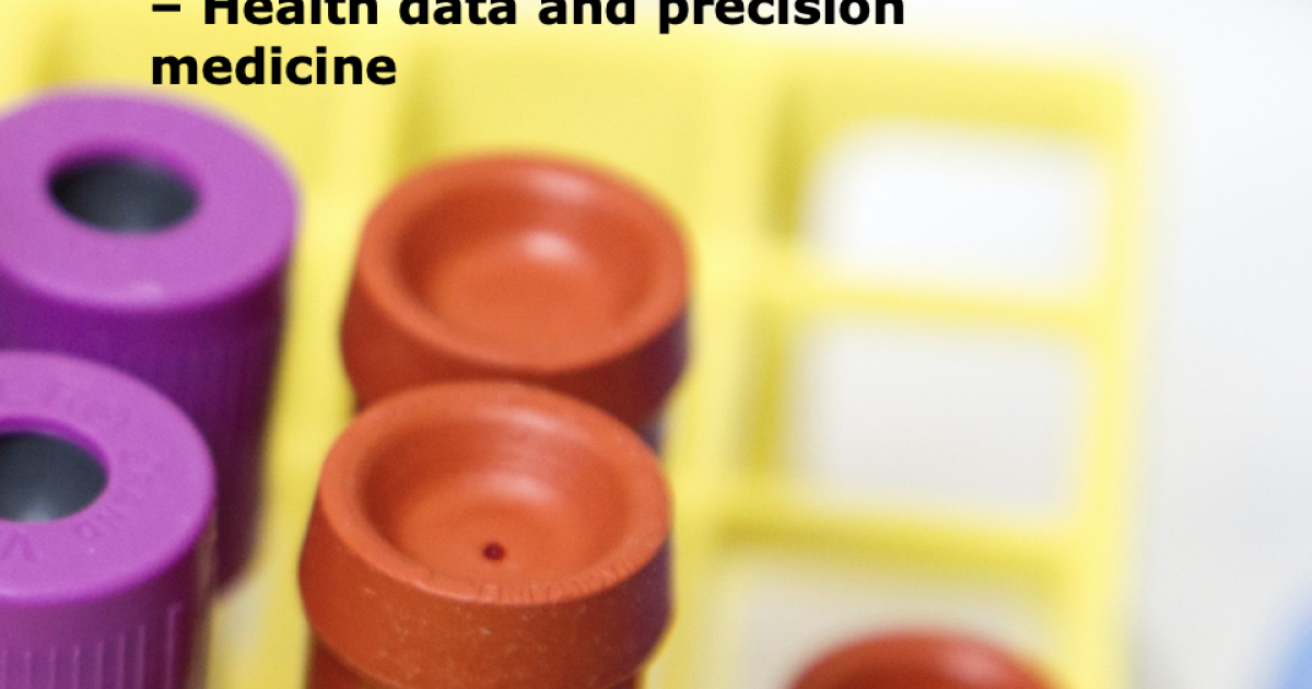 The Future of Life Science - Health data and precision medicine | SSCI